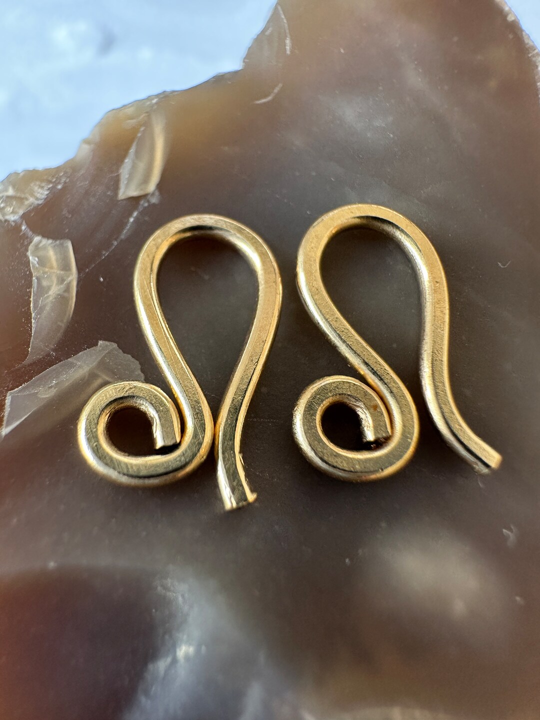 Gold Filled 14K End Caps Designers Lion Clasp Closer End Caps - 1 Piece ...
