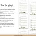 Find the Guest Game | Editable Printable Canva Template | Floral Bridal ...