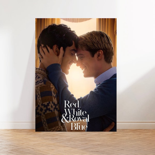 Red White and Royal Blue Movie Poster - Etsy