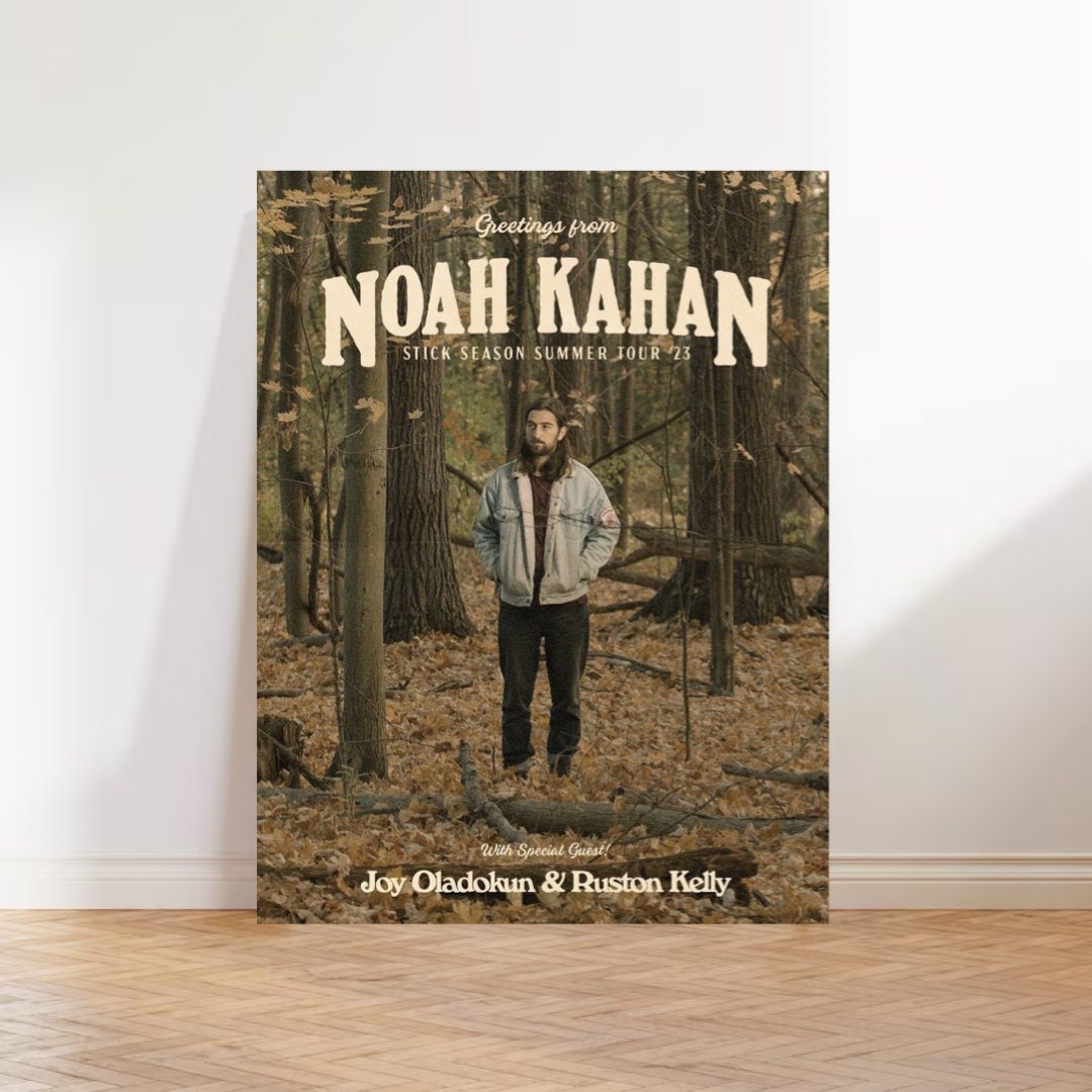 Noah Kahan Poster A4 - Etsy