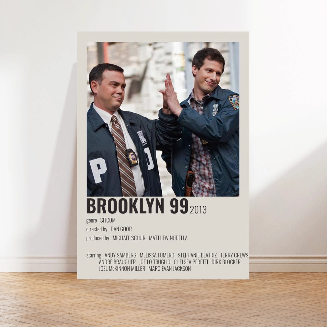Brooklyn Nine-nine Poster A4 - Etsy