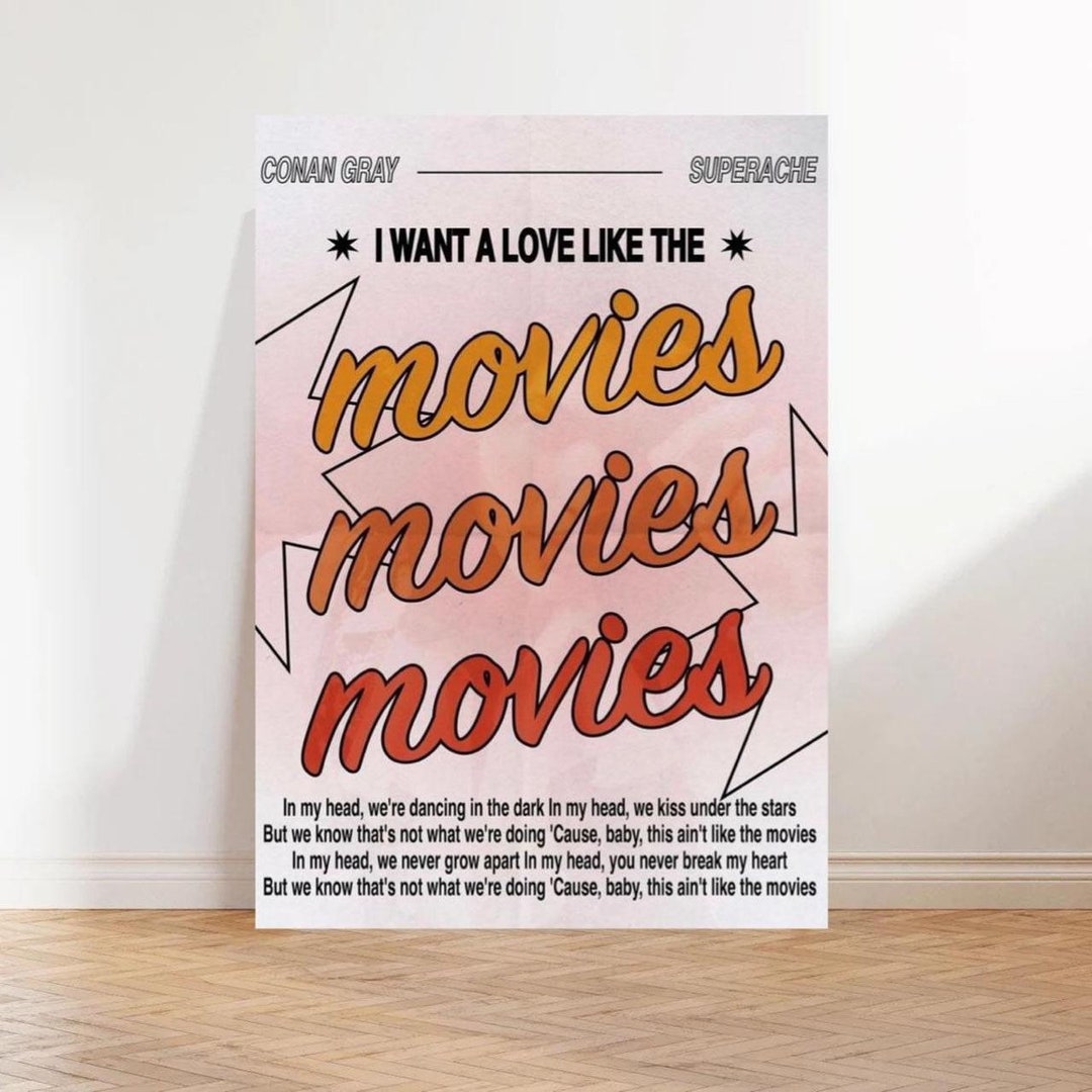 Conan Gray Poster A4 - Etsy