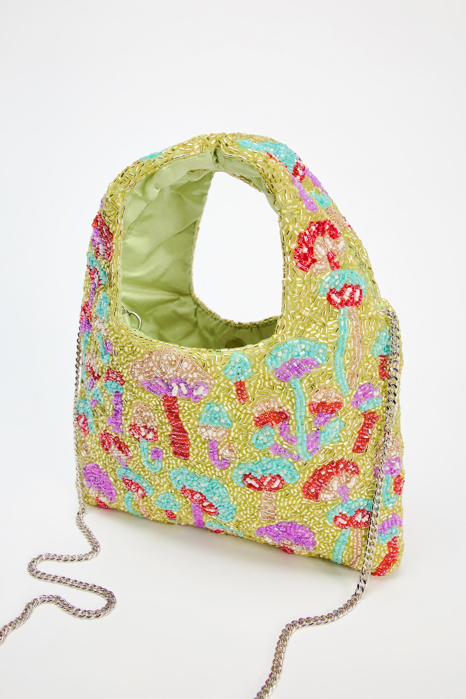 Double Side Beaded Bag,flower Beaded Bag,beaded Clutch Purse,bead Small ...