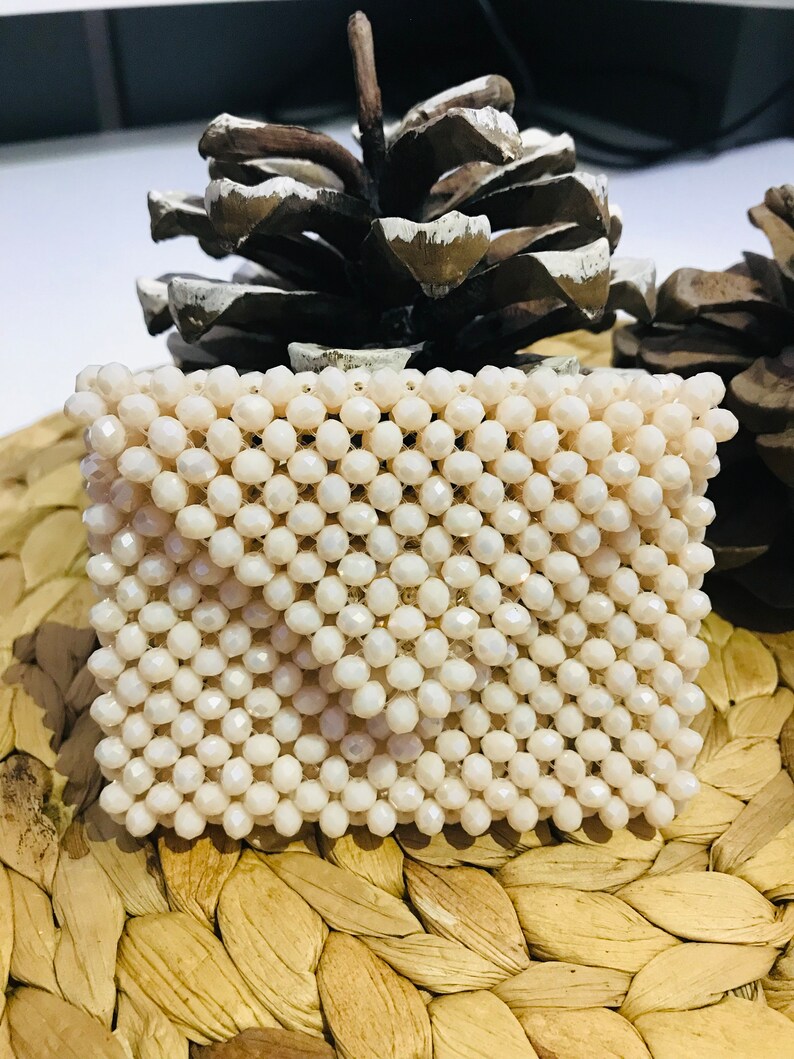 Beaded Small Women Wallet,mini Cute Wallet,beaded Minimalist Purse ...