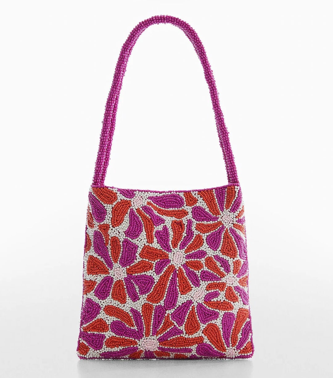 Double Side Beaded Bag,flower Beaded Bag,beaded Clutch Purse,bead Small ...