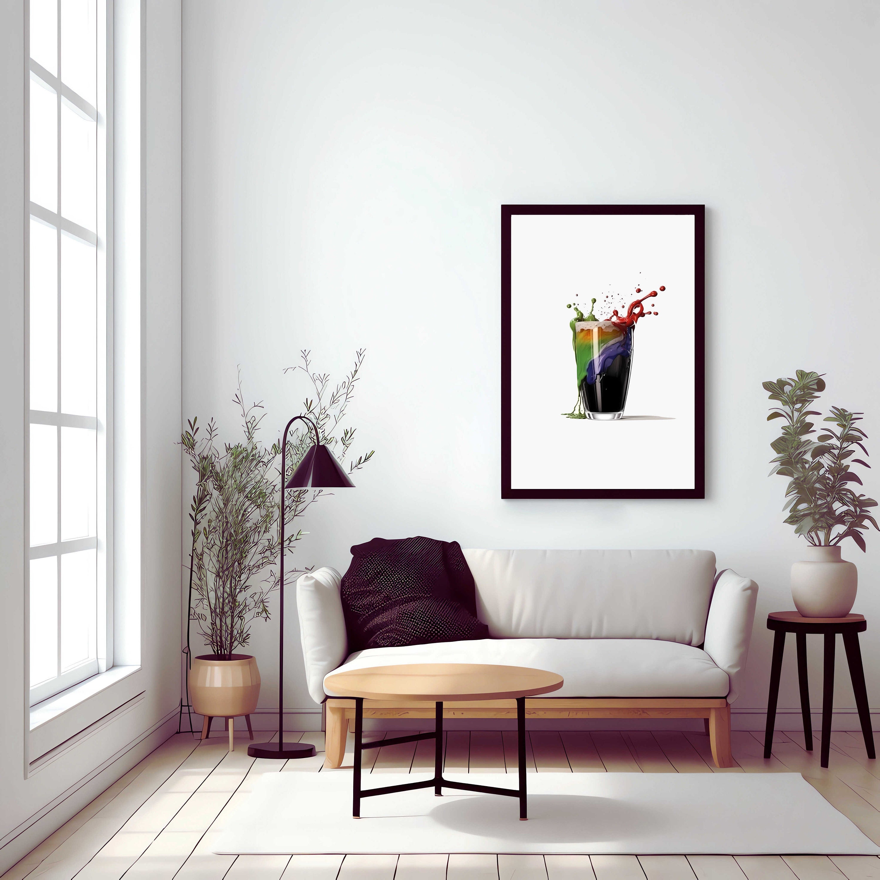 Guinness Wall Art Expressive Artwork Watercolour Artwork - Etsy