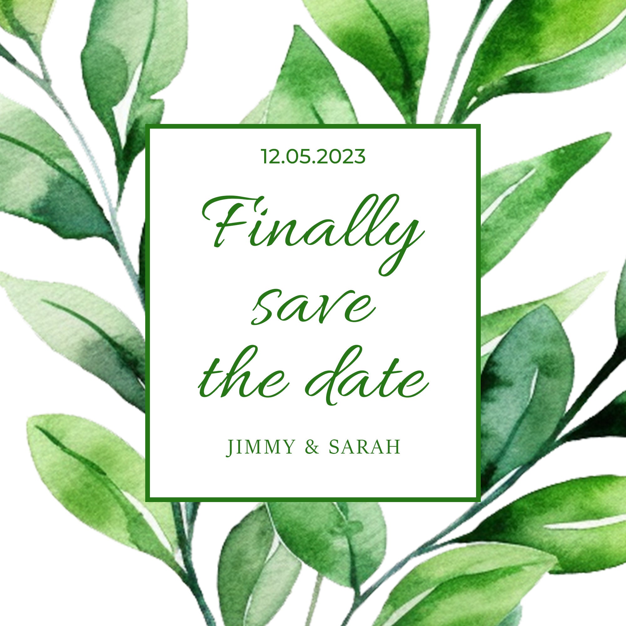 Greenery Watercolor Clipart - Greenery Clipart - Individual Elements ...