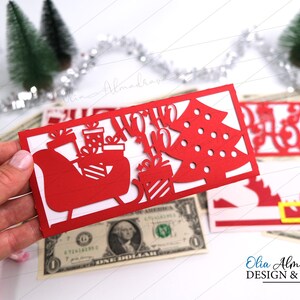 Christmas Money Wallet Cut Files, Xmas Money Gift for Him, Her From ...