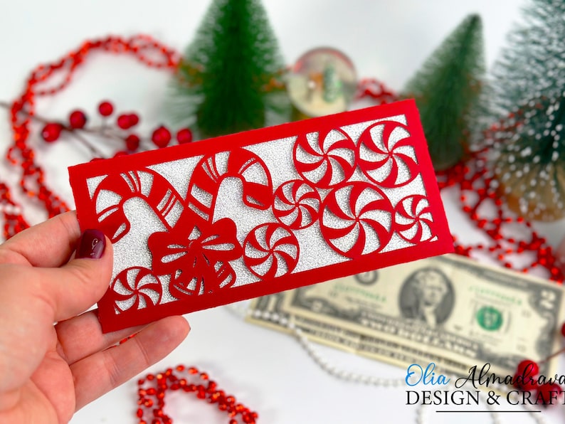 Christmas Money Wallet Cut File, Money Envelopes for Him or Her ...