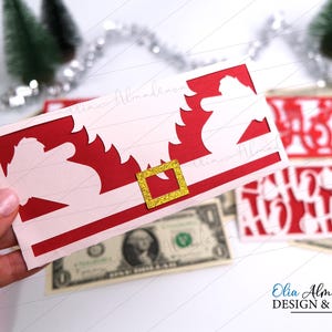 Christmas Money Wallet Cut Files, Xmas Money Gift for Him, Her From ...