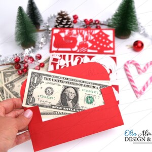 Christmas Money Wallet Cut Files, Xmas Money Gift for Him, Her From ...