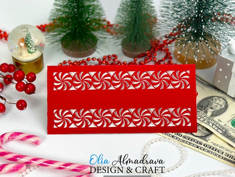 Christmas Money Wallet Cut File, Money Envelopes for Him or Her ...
