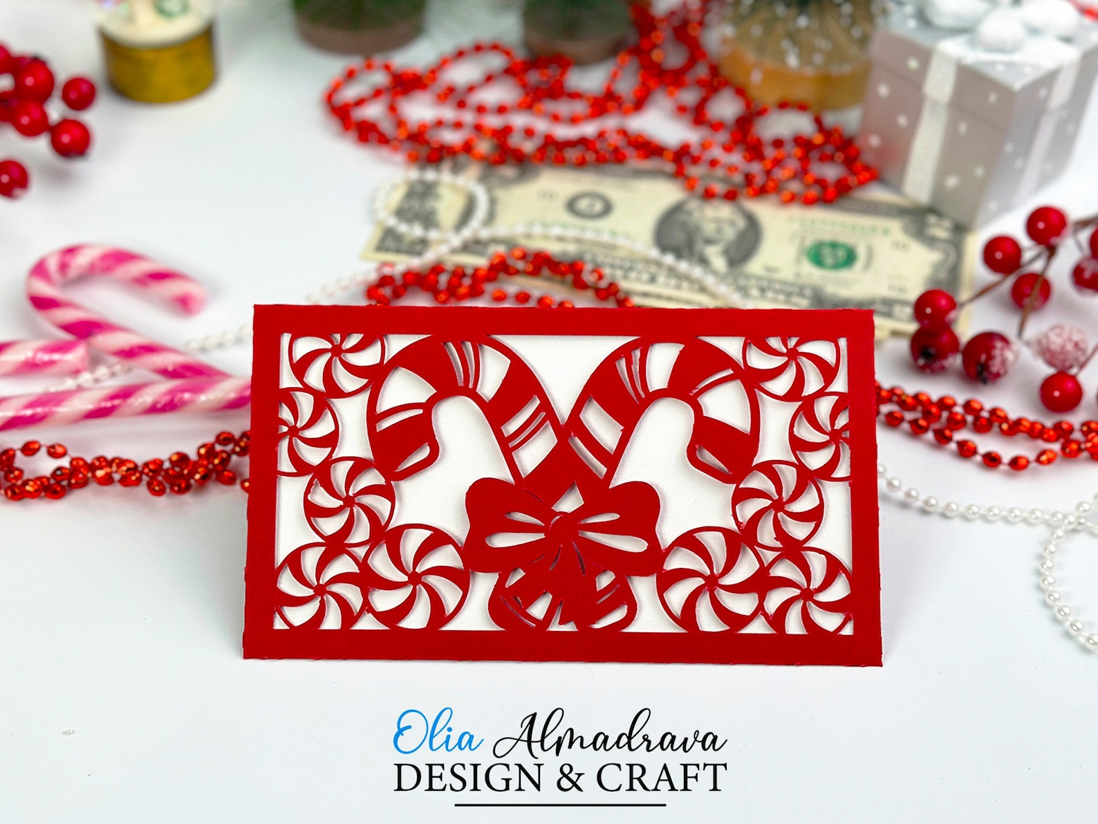 Christmas Money Wallet Cut File, Money Envelopes for Him or Her ...