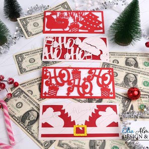Christmas Money Wallet Cut Files, Xmas Money Gift for Him, Her From ...