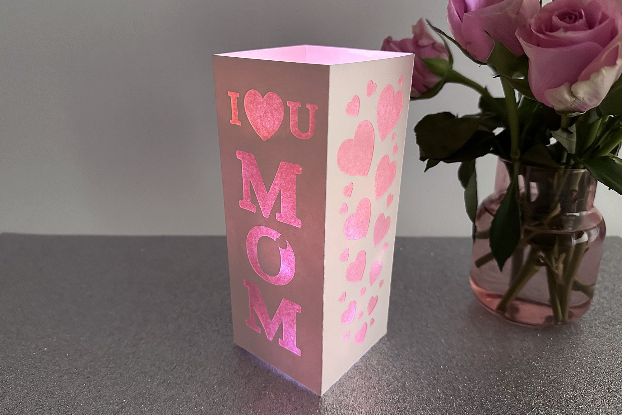 Mother Day Gift Ideas | Centerpieces for Mother Day | Paper Lantern SVG ...