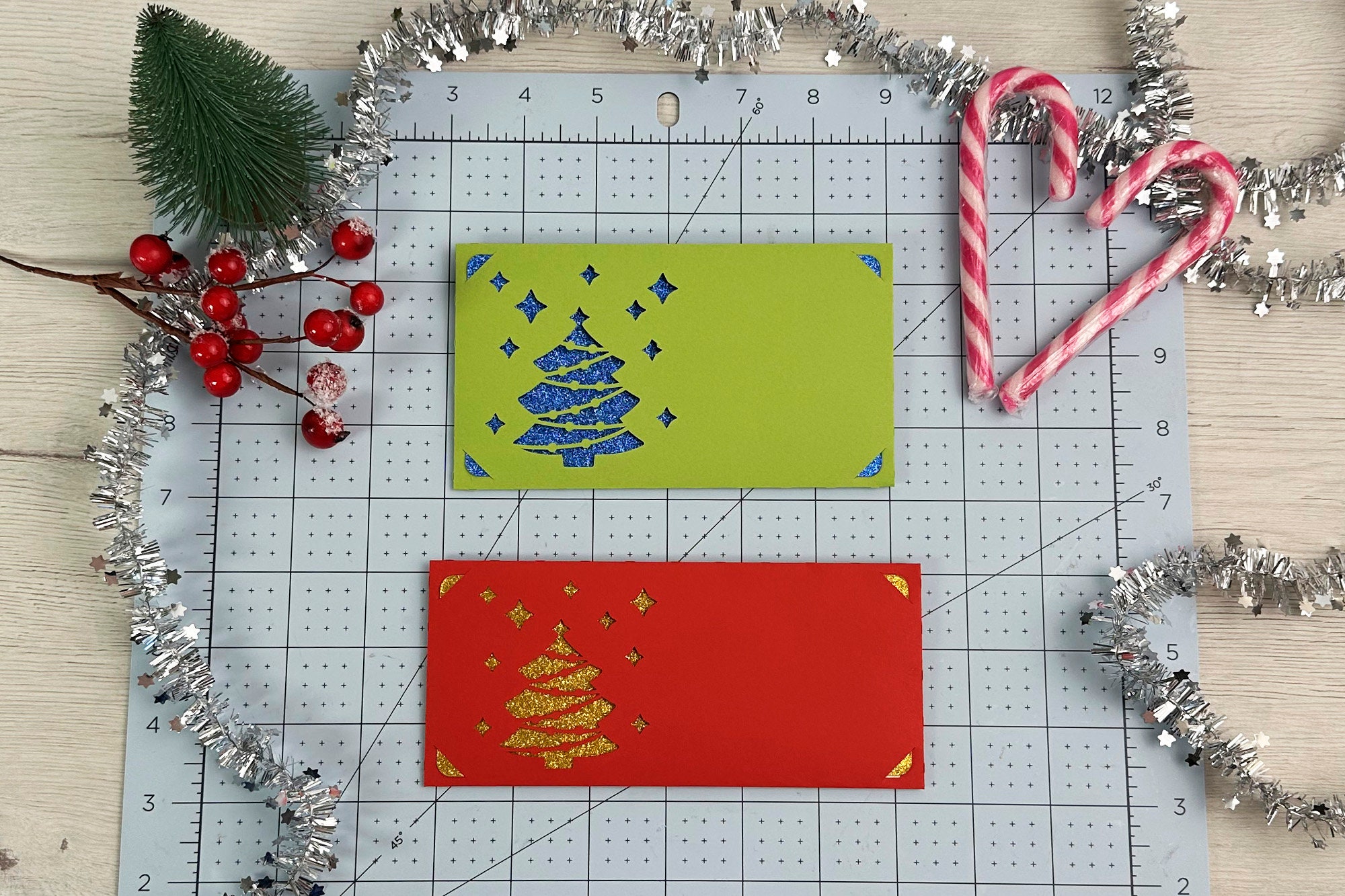 Cut File Money Envelopes for Gifts| Christmas Money Cash Holder Svg ...