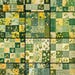 Yellow & Green Patchwork Seamless Pattern, Floral Grand Millenial ...