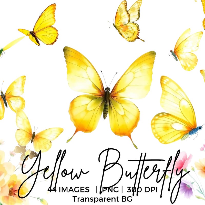 Kids Butterfly Art Print - Etsy