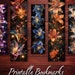 Lily Flower Bookmarks Set of 10 Printable Fantasy Colorful Design for ...