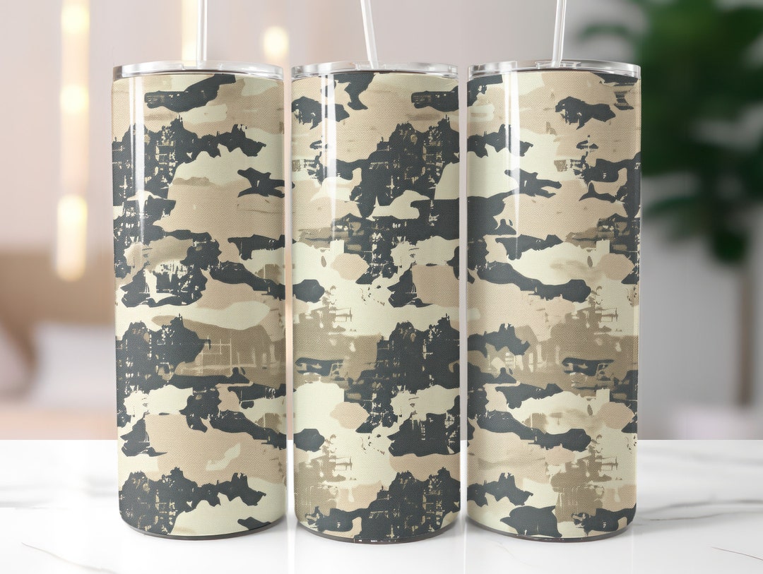 Army Pattern Tumbler Wrap 20oz 30oz Straight & Tapered Instant Download ...