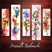 Bird Watercolor Bookmarks Set of 10 Bookmark for Book Lovers or Readers ...