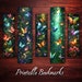 3D Butterfly Bookmark Printable Set of 10 for Book Lover Gift Instant ...