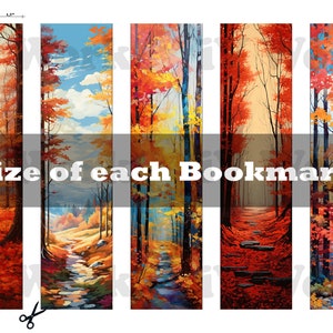10 X Bookmark Digital Bookmark for Booklover Printable Bookmark Set ...