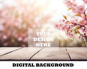 Background Mockup Winter Backdrop Digital Winter Background Product ...