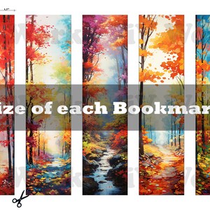 10 X Bookmark Digital Bookmark for Booklover Printable Bookmark Set ...