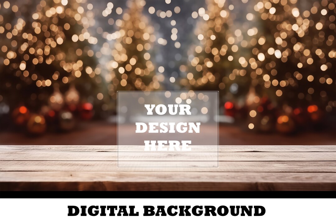 Background Mockup Winter Backdrop Digital Winter Background Product ...
