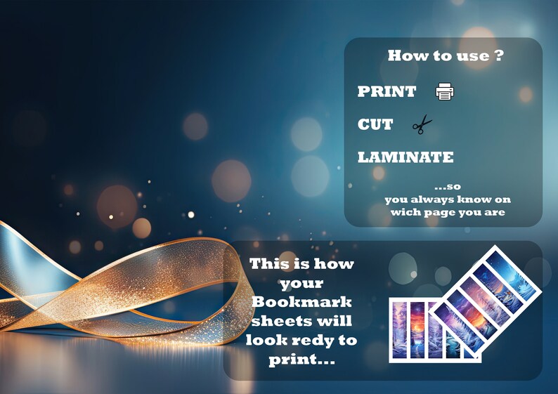 Winter Bookmark Printable Winter Bookmark for Book Lover Printable ...