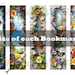3D Bookmark Cracked Hole Spring Flowers & Butterflies Bookmarks ...