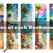 Summer Beach Printable Bookmark Set of 10 Palm and Sea Shells Bookmark ...