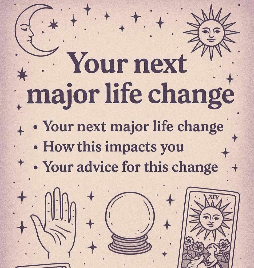 Your Next Major Life Change - Etsy