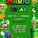 Mario Bros Invitation, Super Mario Birthday Invitation, Super Brothers ...