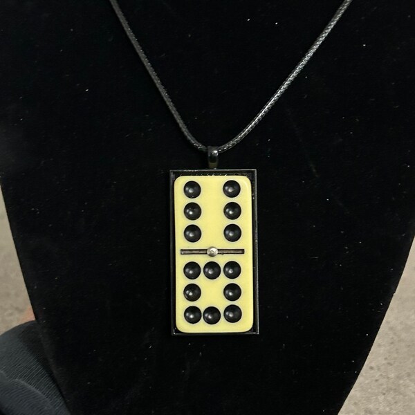 Domino Pendant - Etsy
