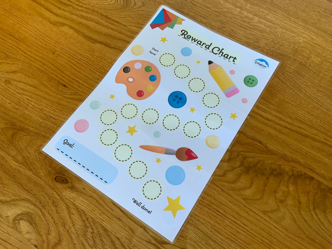 Reward Chart, Behaviour Chart, Goal Chart, Kids Reward Chart, Sticker ...