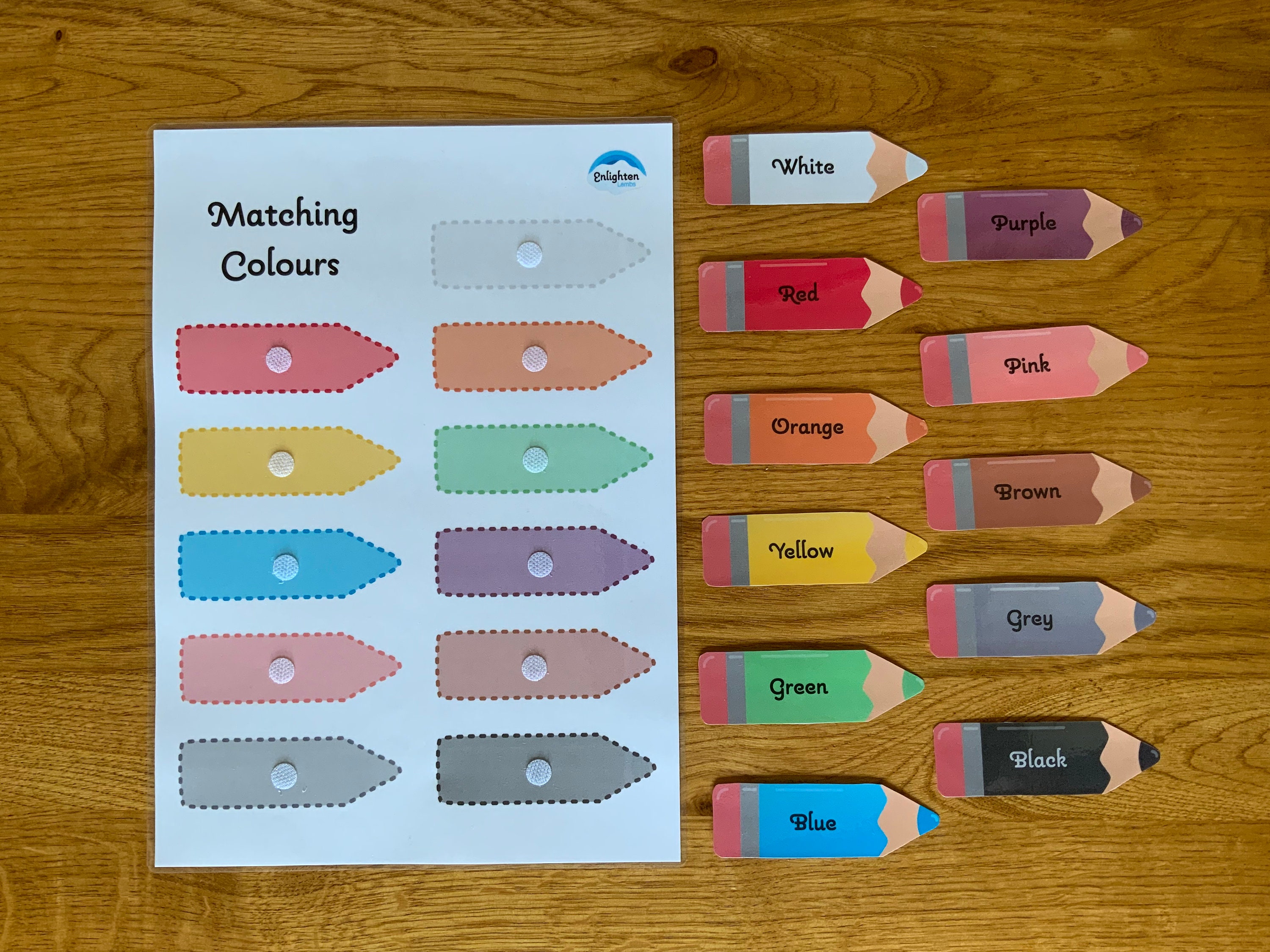 Colour Matching, Toddler Activity, Colour Matching Game, Colour Sorting ...