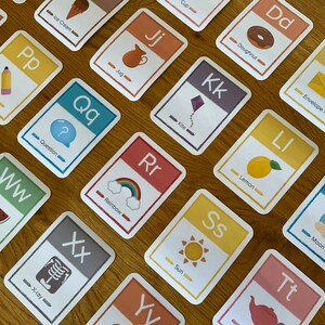 Alphabet Flashcards, ABC Flashcards, Homeschool, Toddler Activity ...