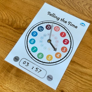 Telling Time, Learn to Tell Time, Learning Time, What Time is It, How ...