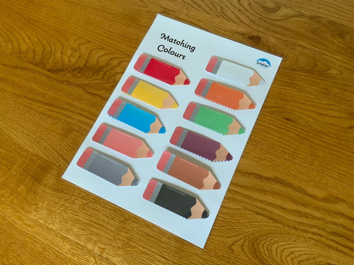 Colour Matching, Toddler Activity, Colour Matching Game, Colour Sorting ...