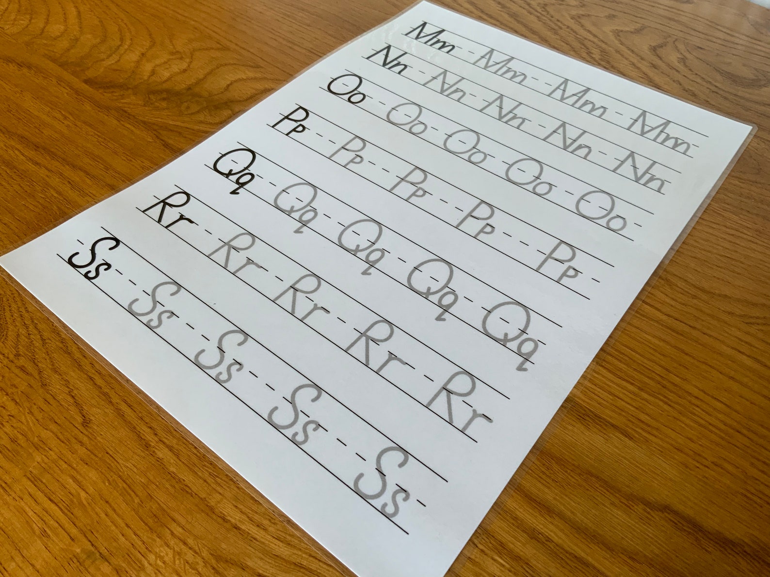Alphabet Tracing, Hand Writing Practice, ABC Tracing, Alphabet ...