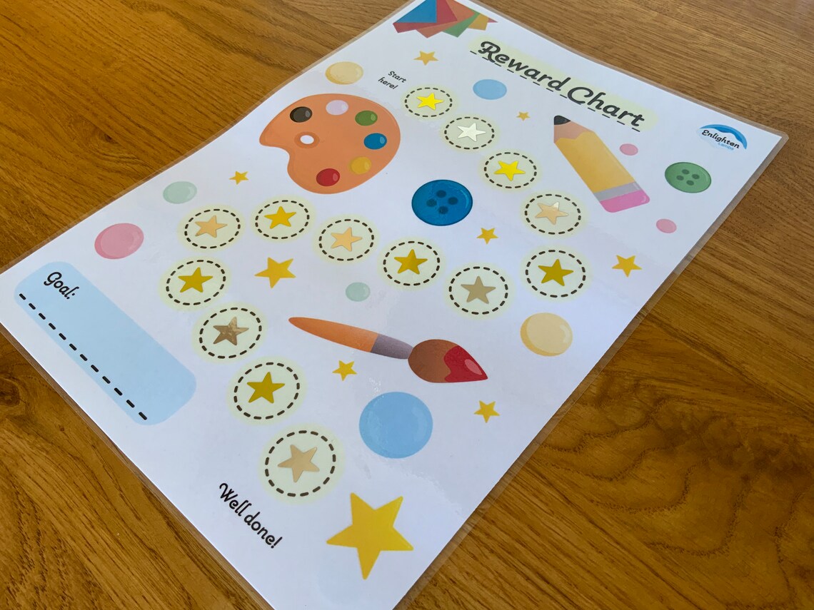 Reward Chart, Behaviour Chart, Goal Chart, Kids Reward Chart, Sticker ...