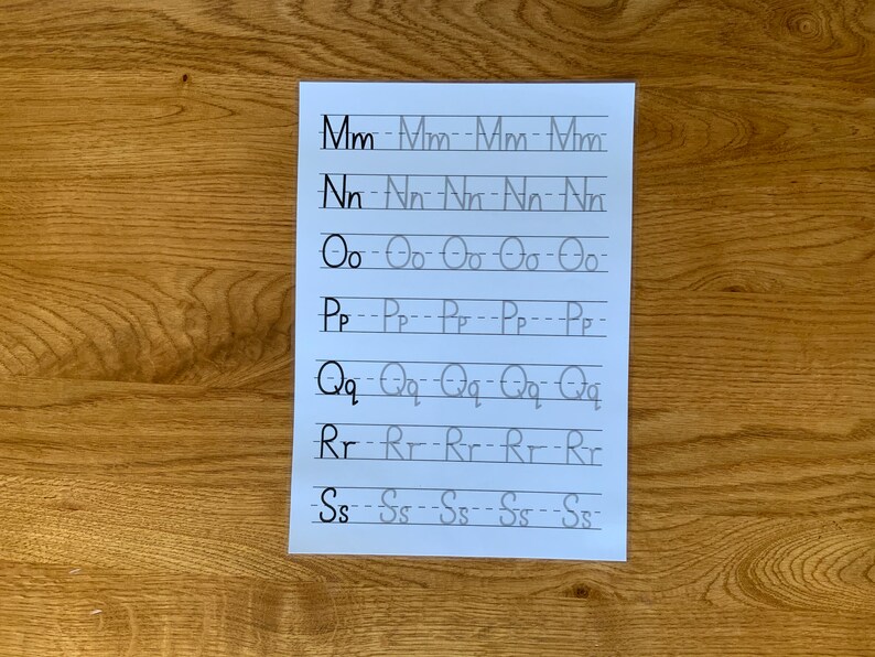 Alphabet Tracing, Hand Writing Practice, ABC Tracing, Alphabet ...