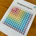 Multiplication Chart, Multiplication Square, Times Tables, Math ...