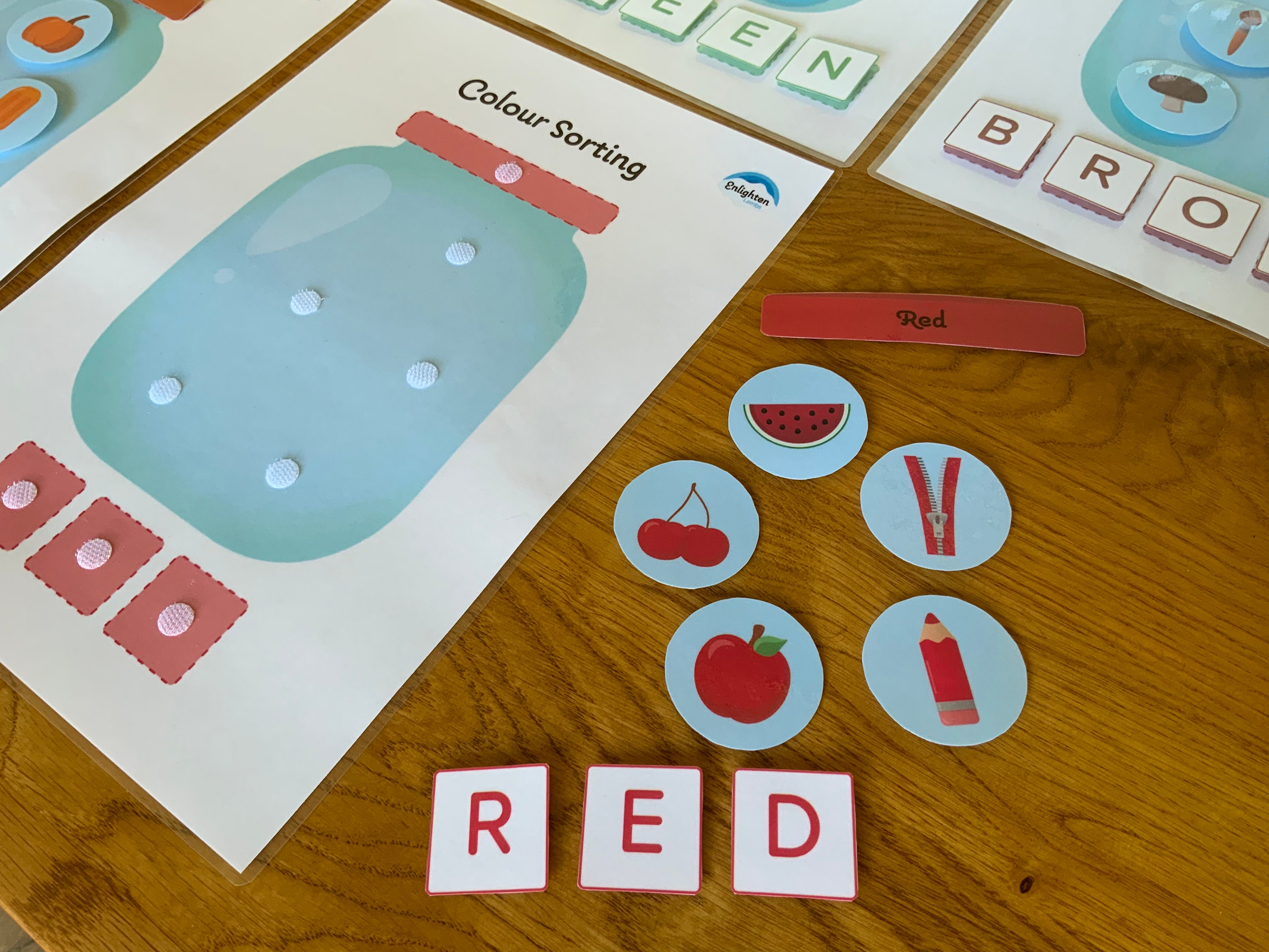 Colour Matching, Toddler Activity, Colour Matching Game, Colour Sorting ...