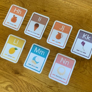 Alphabet Flashcards, ABC Flashcards, Homeschool, Toddler Activity ...