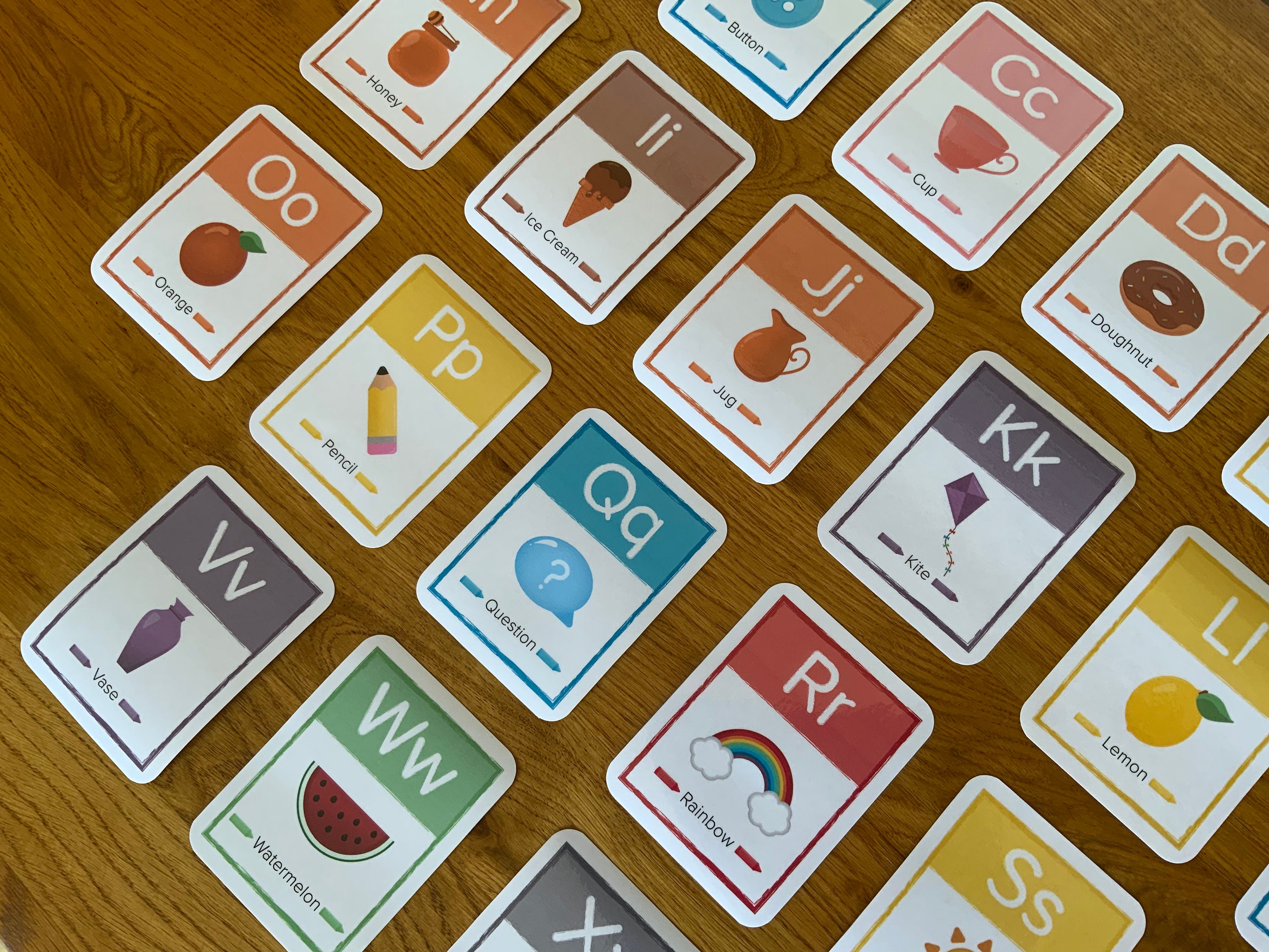 Alphabet Flashcards, ABC Flashcards, Homeschool, Toddler Activity ...
