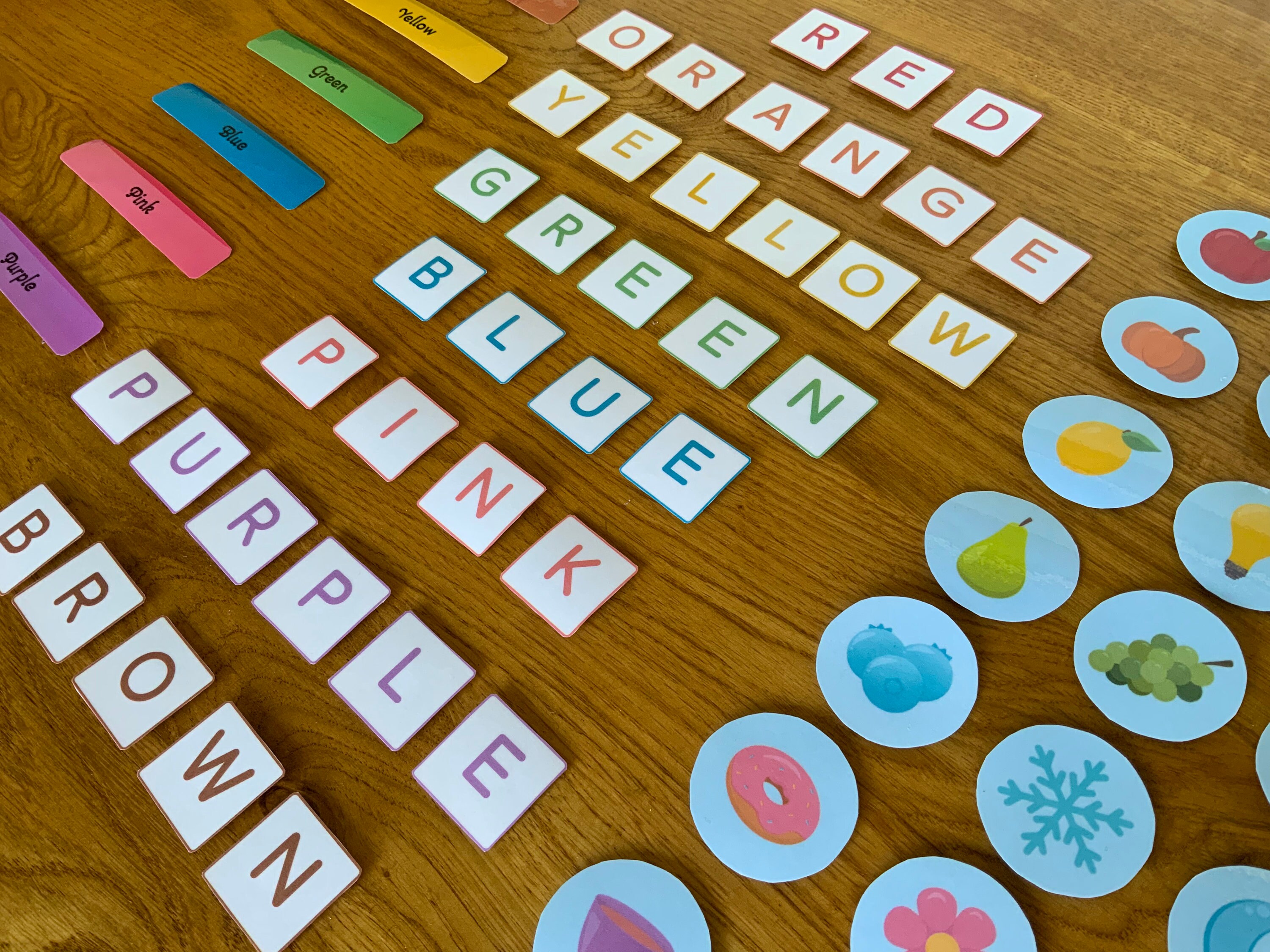 Colour Matching, Toddler Activity, Colour Matching Game, Colour Sorting ...
