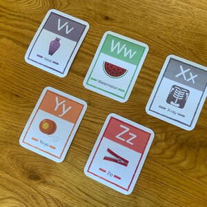 Alphabet Flashcards, ABC Flashcards, Homeschool, Toddler Activity ...